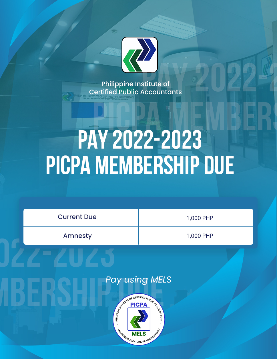 PICPA Annual Dues Payment PICPA Annual Dues Payment